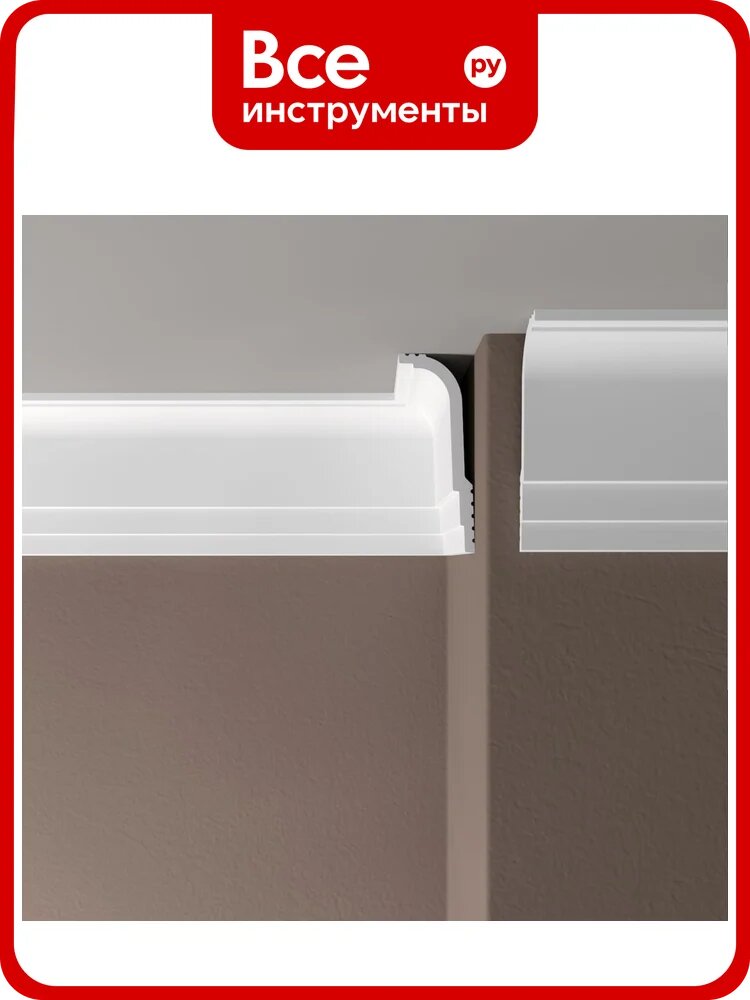 Карниз XPS POLYMER ПП 16 Де-Багет 00-00107895