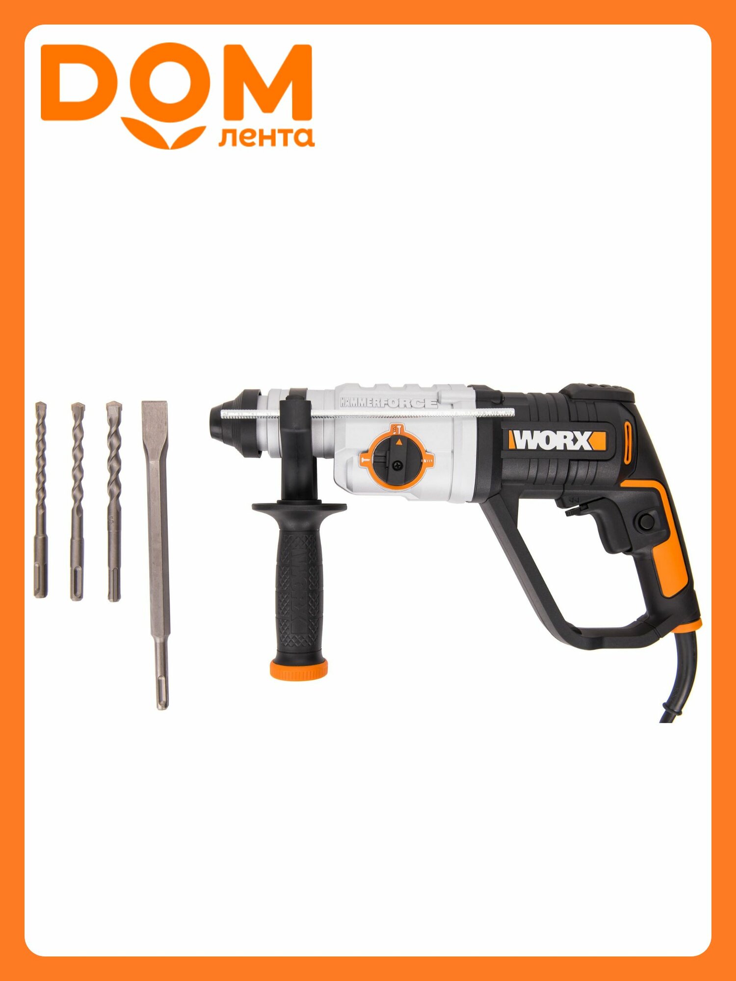 Перфоратор Worx WX339 800 Вт