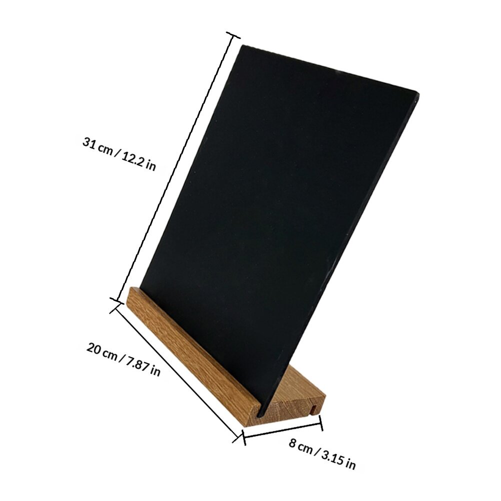 Доска Для Сообщений Настольная Доска Из Дерева 31.00X20.00X8.00Cm