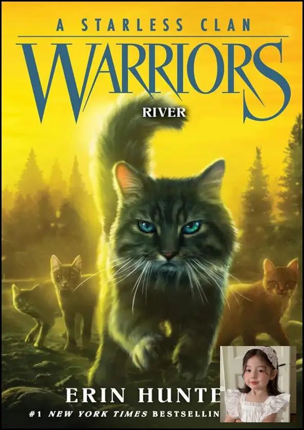 Warriors A Starless Clan River by Erin Hunter Fantasy Adventure English Book