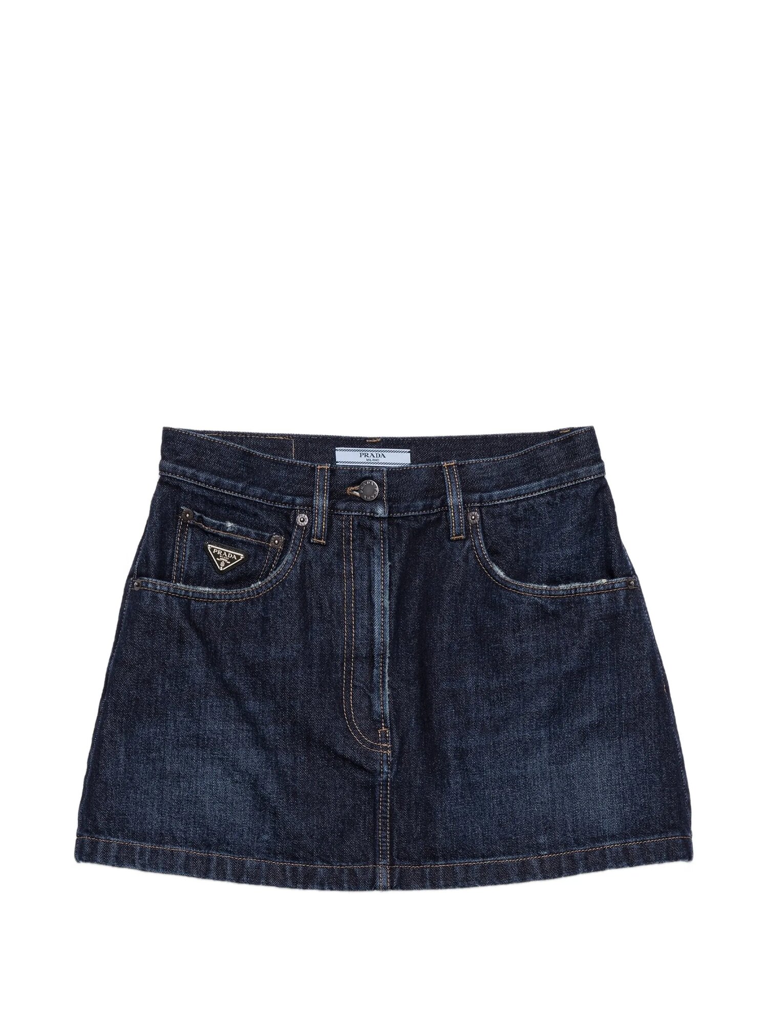 Юбка Prada Denim miniskirt