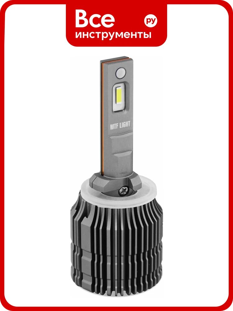 Светодиодная лампы MTF Light ACTIVE NIGHT, H27(880/881), 18W, 1750lm, 6000K, комплект. LAN27K6