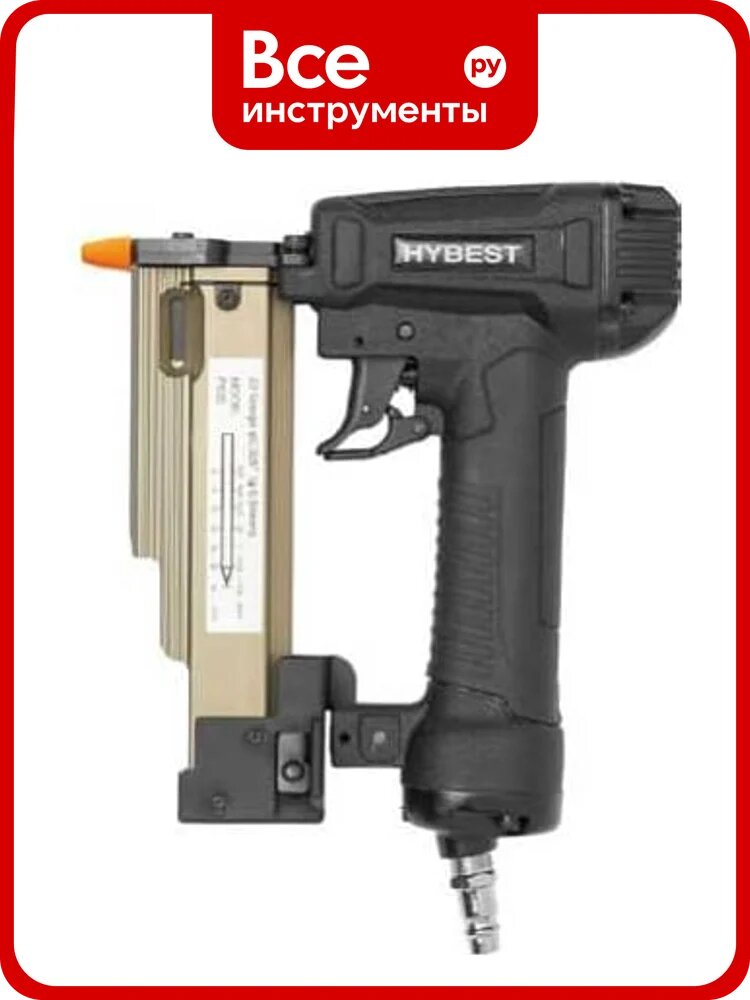 Пистолет шпилькозабивной Hybest финишный P635MAX, пневматический, шпильки P0.6 23Ga HBP635MAX
