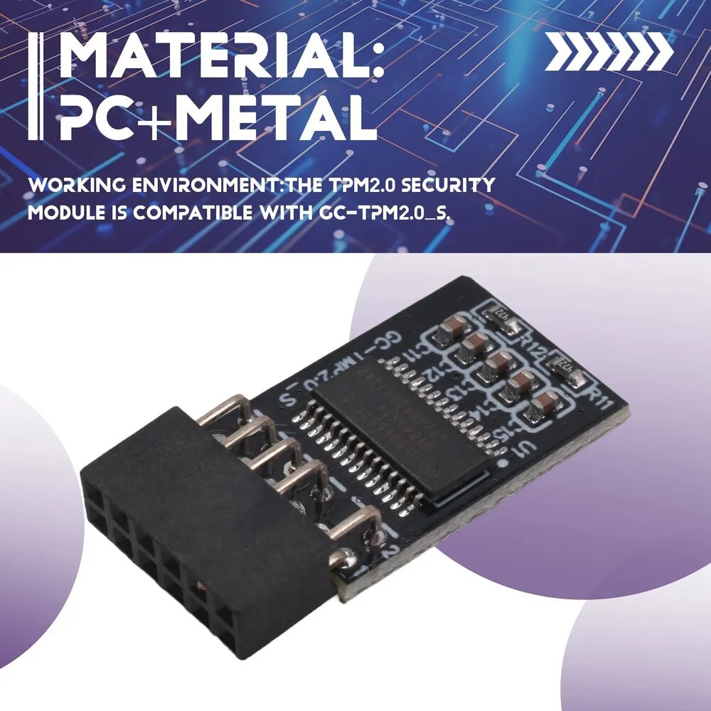 Модуль TPM2.0 12-Контактный Модуль LPC С Материнской Платой Infineon Для Gigabyte