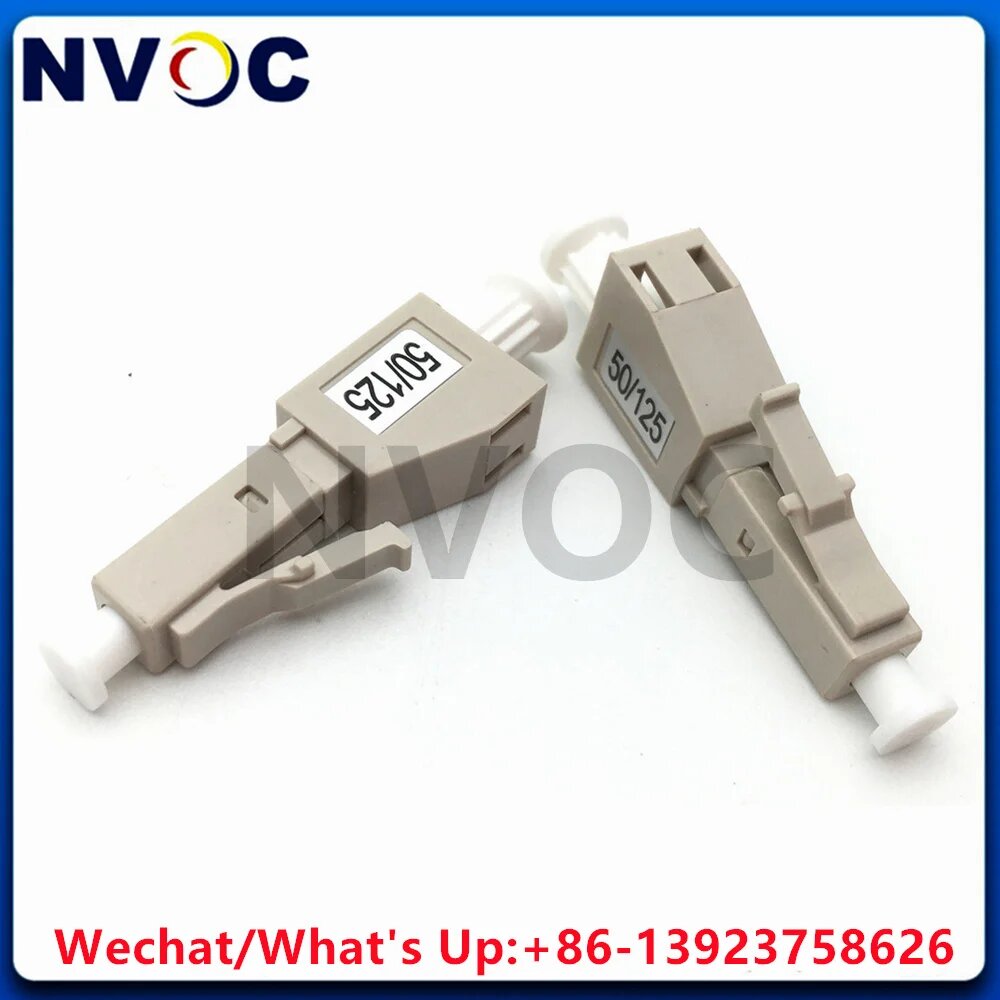 Для 1, 3, 5, 6, 10, 15 дБ, 2 шт, 850 нм, OM4, LCUPC, MM, многомодовый, штекер-гнездо, фиксированный фланцевый тип, оптический аттенюатор