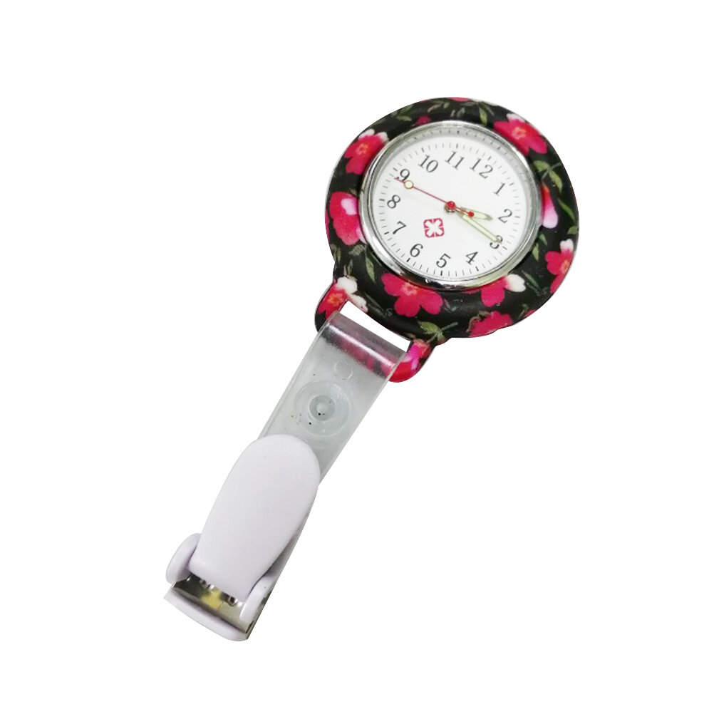 Часы В Forme Цветка С Il Etiquette Для Медсестёр 1 Шт Размер 9*4.1Cm