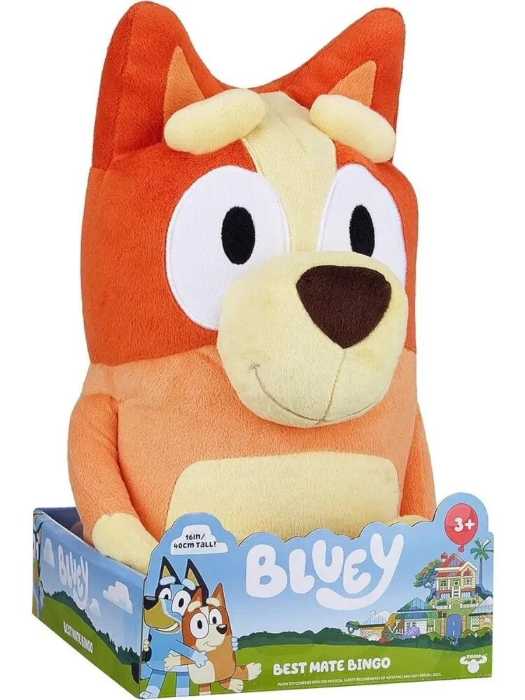 Интерактивная игрушка Moose Toys Talking Bluey Plush: Синий