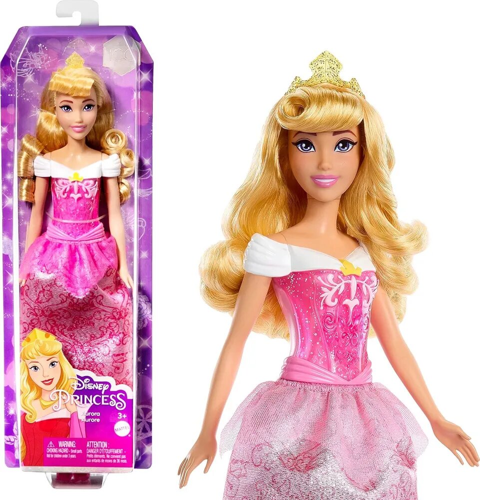 Mattel Disney Принцесса - Аврора Игрушки Disney принцессы, кукла Аврора и аксессуары HLW09