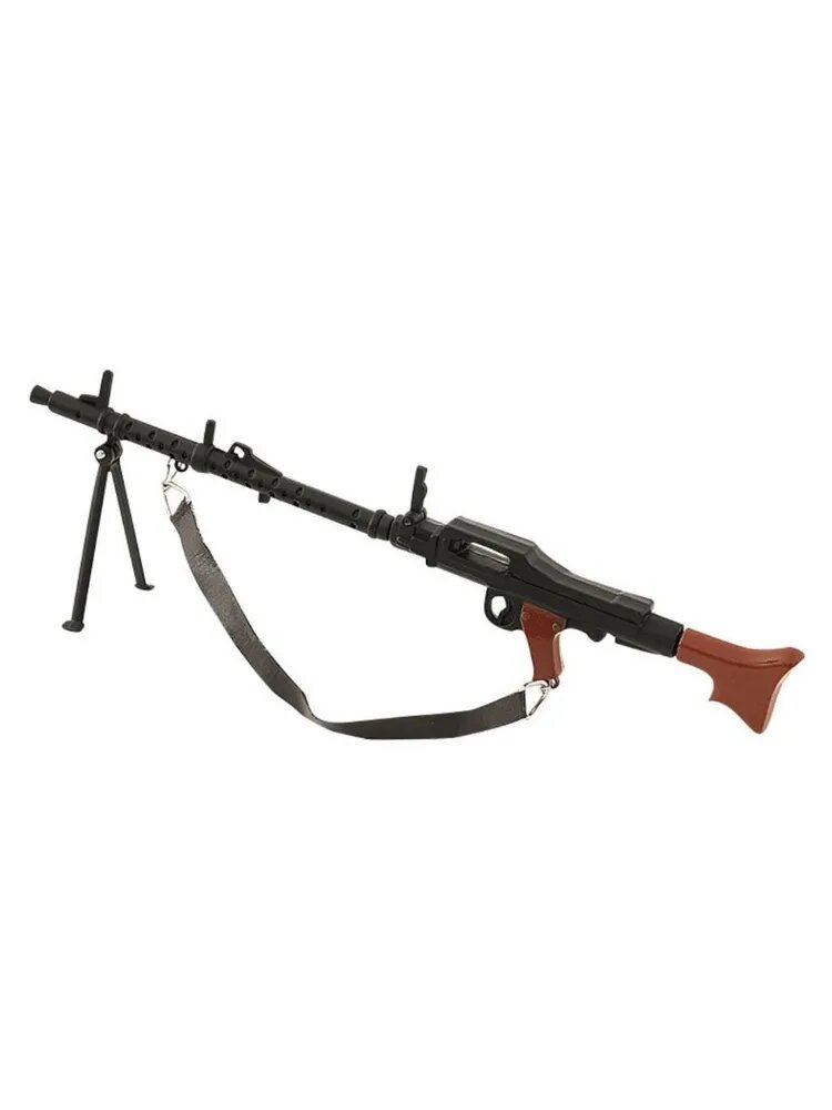Модель пулемета MG-34 mini, металлическая, сборная модель, масштаб 1/5, длина 20 см — фото 1