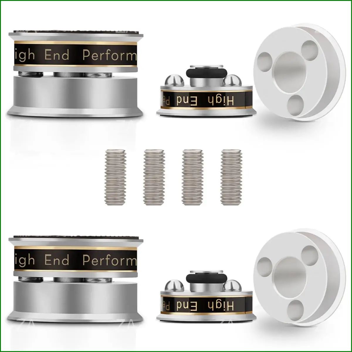 Подставка для акустической системы Hi-Fi Audio Pad Anti Shock Absorber Silver