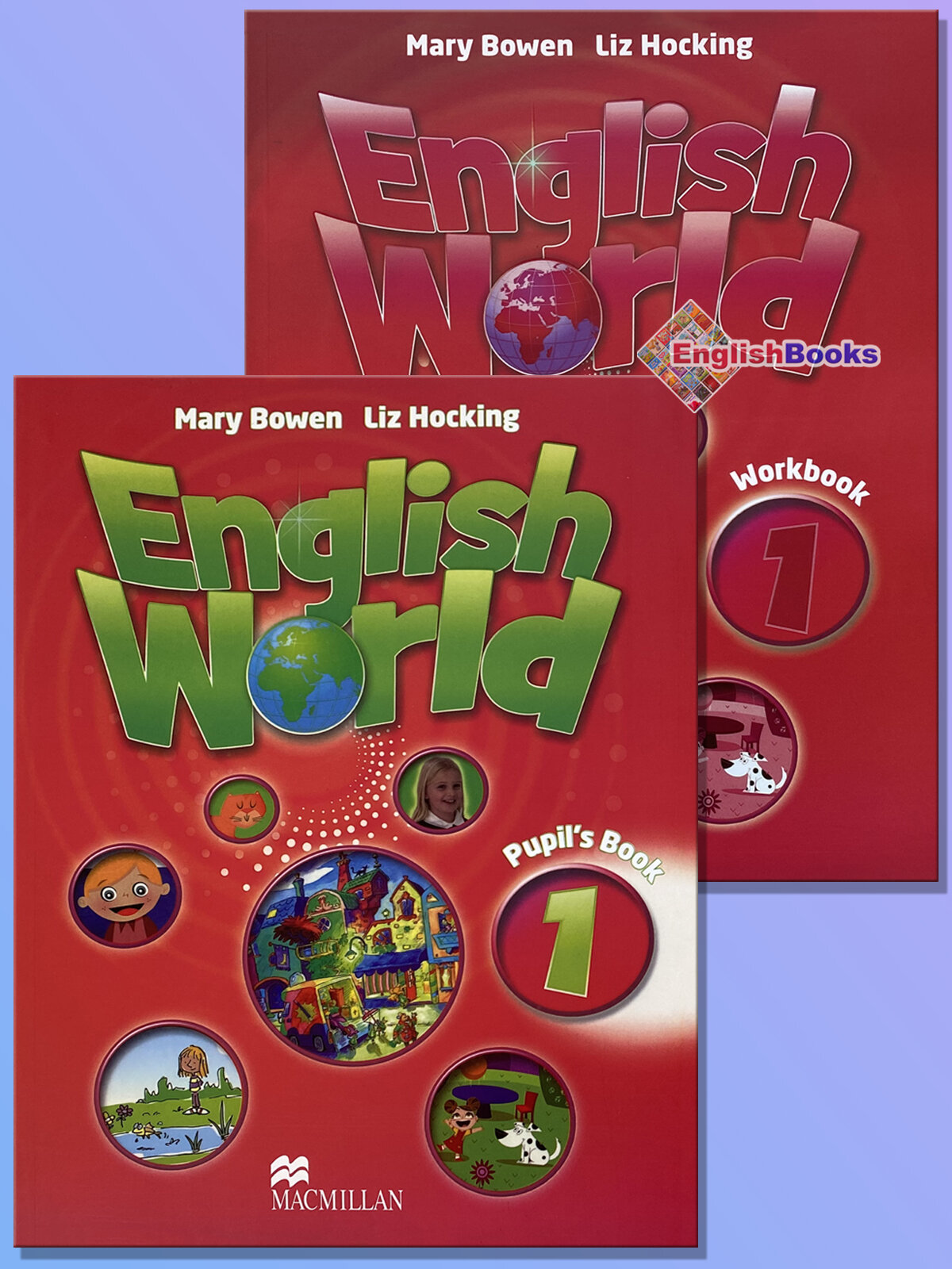 English World 1, комплект учебник (Pupil's Book), рабочая тетрадь (workbook)