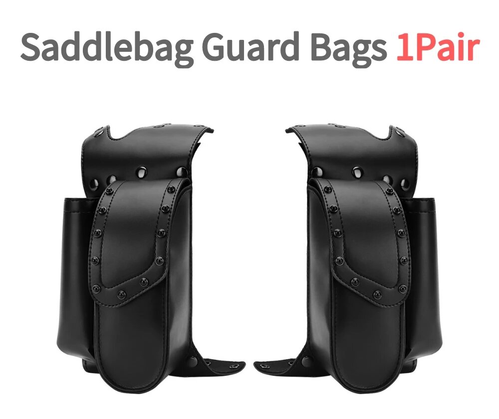 Кофры для Harley Touring Road King Electra Glide, черные, 1 Pair