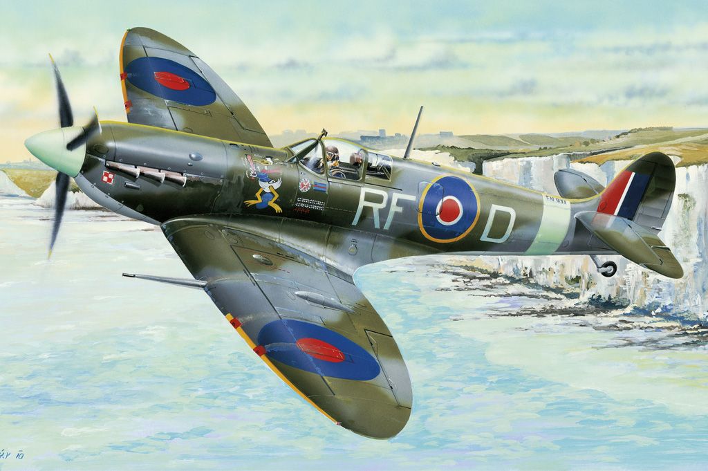 1/32 Британский истребитель Spitfire MK.Vb Сборочная модель