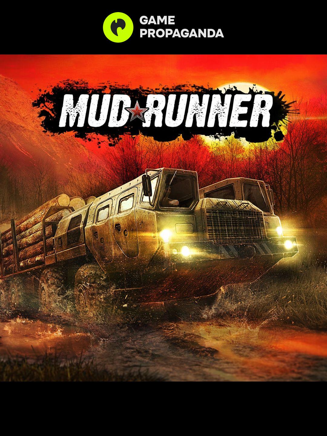 Игра MudRunner PS4, PS5 + 55 TRY на баланс PSN. Турция. Цифровая версия