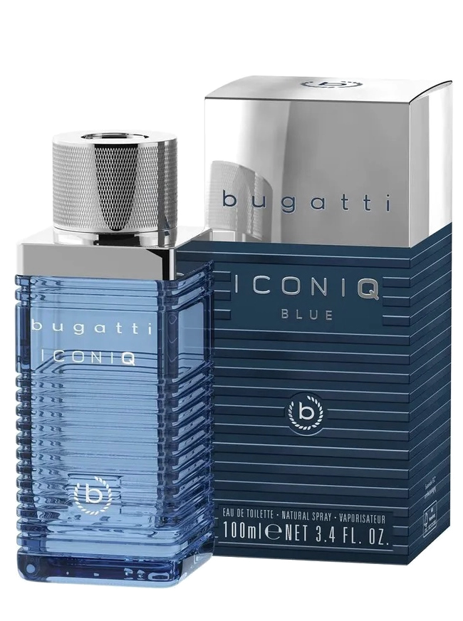 Туалетная вода Bugatti Iconiq Blue мужская 100 мл / Бугатти Иконик Блу