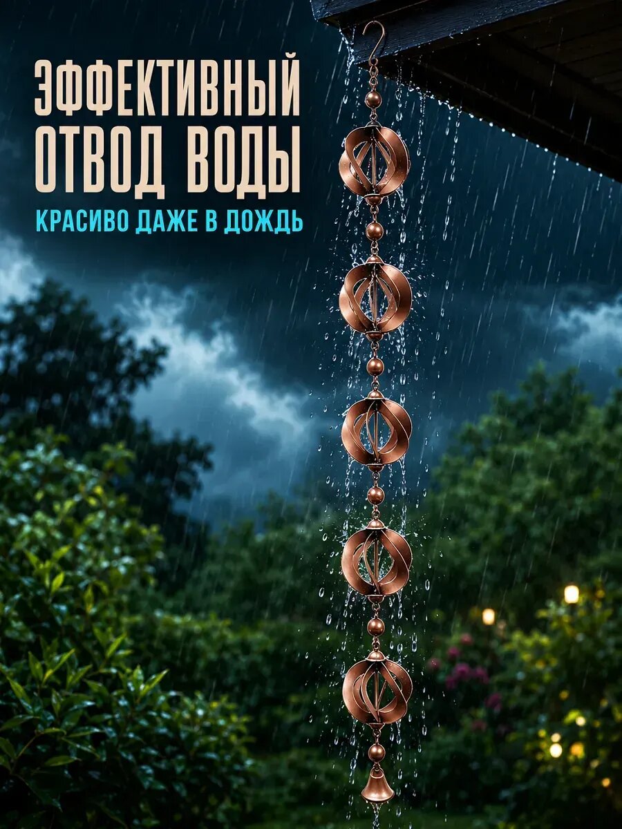Дождевые цепи — фото 1