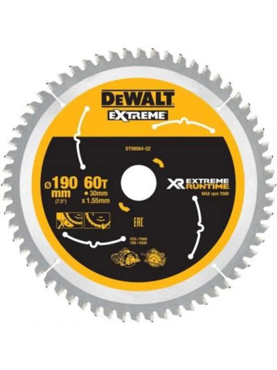 Пильный диск DeWalt DT99564-QZ