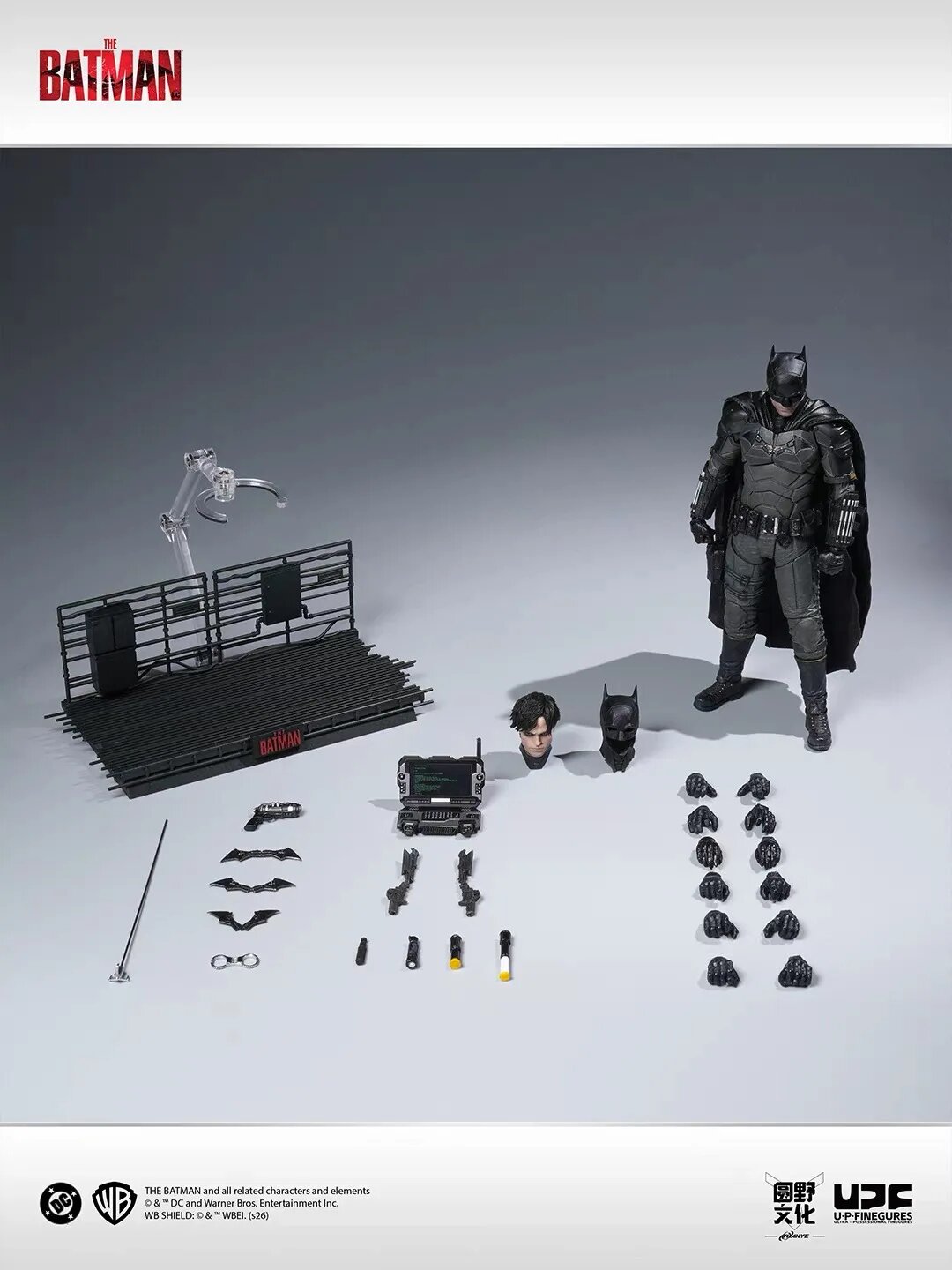 Коллекционная фигурка Bandai Batman Роберта Паттинсона 1/12