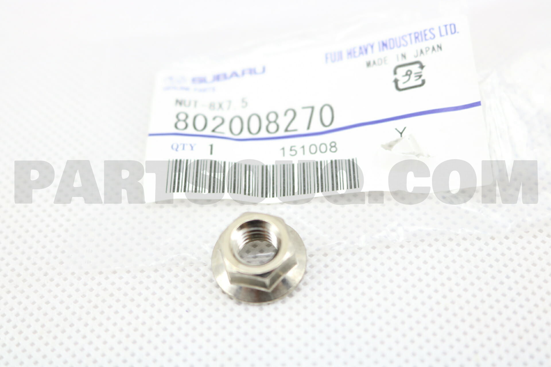 Гайка глушителя (для 44059AA010) Subaru 802008270