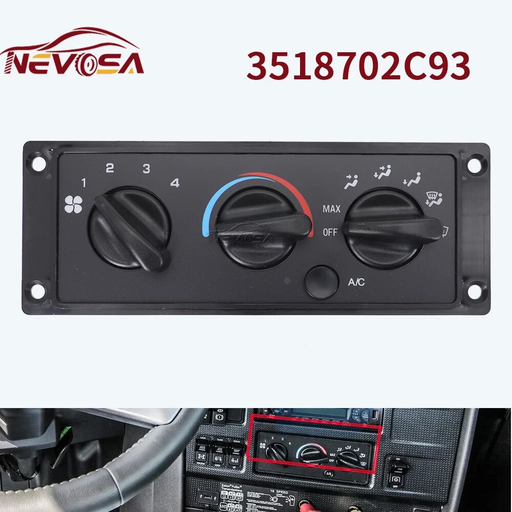 NEVOSA 3518702C93 для International 5500, 9100, 9200, 9900, 2000-2017, нагреватель кондиционера, панель климат-контроля, модуль кондиционера