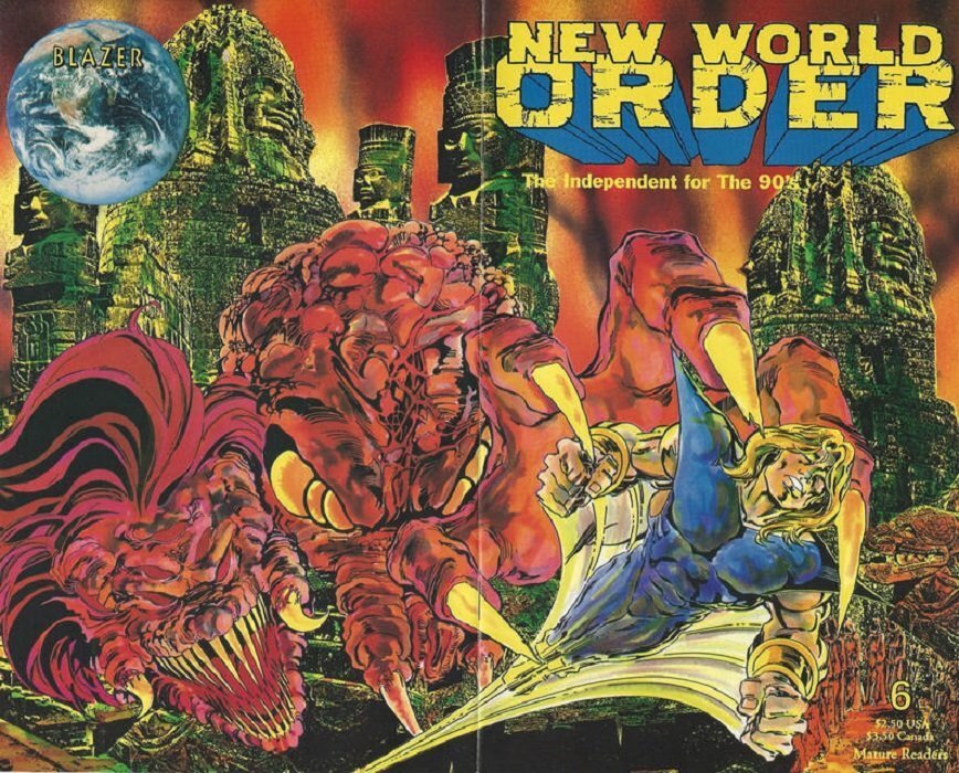 New World Order Vol.1 №6. США Май 1994. Оригинальный