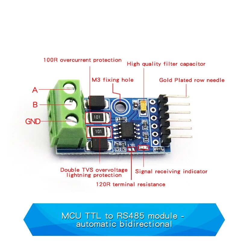 TTL к RS485 Модуль two-way
