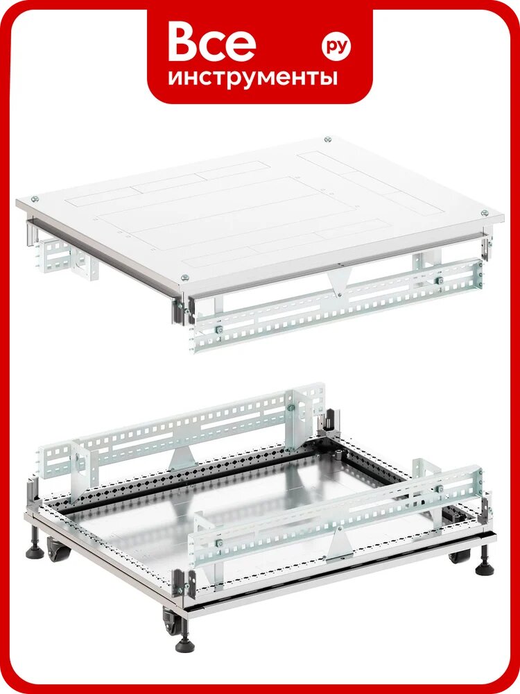 Крыша основание преперфорированные DKC IT CQE 800x1200, RAL7035 RGIT812F