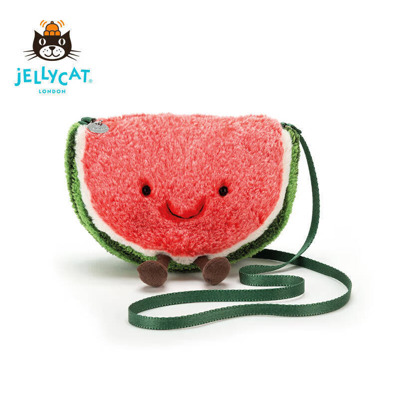 Мягкая сумка через плечо Jellycat Otto такса игрушка на день рождения Цвет：Сумка АрбузВысота：Альтернативная версия с