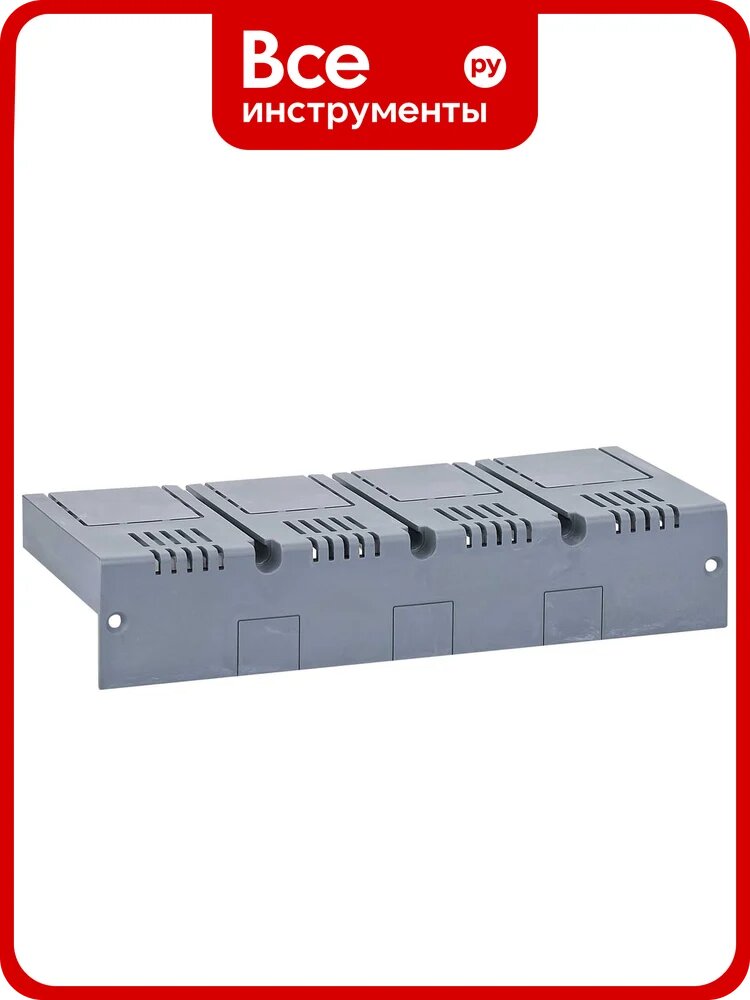 Крышка клеммника короткая Dekraft КК-302Rc, для 3Р+N, 28772DEK
