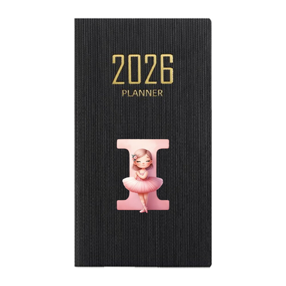Ежедневник-планер на 2026 год, блокнот для списка дел, формат А6, стиль I, портативный, для работы, путешествий и учебы