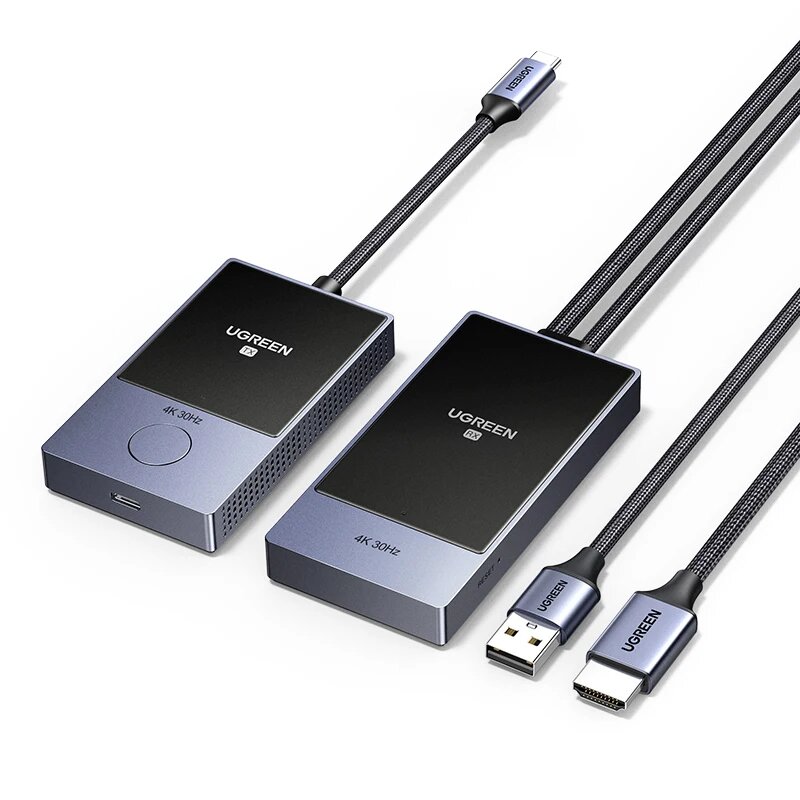 UGREEN беспроводной HDMI удлинитель СМ738/35032 для ТВ ПК PS5/4 4K 30м