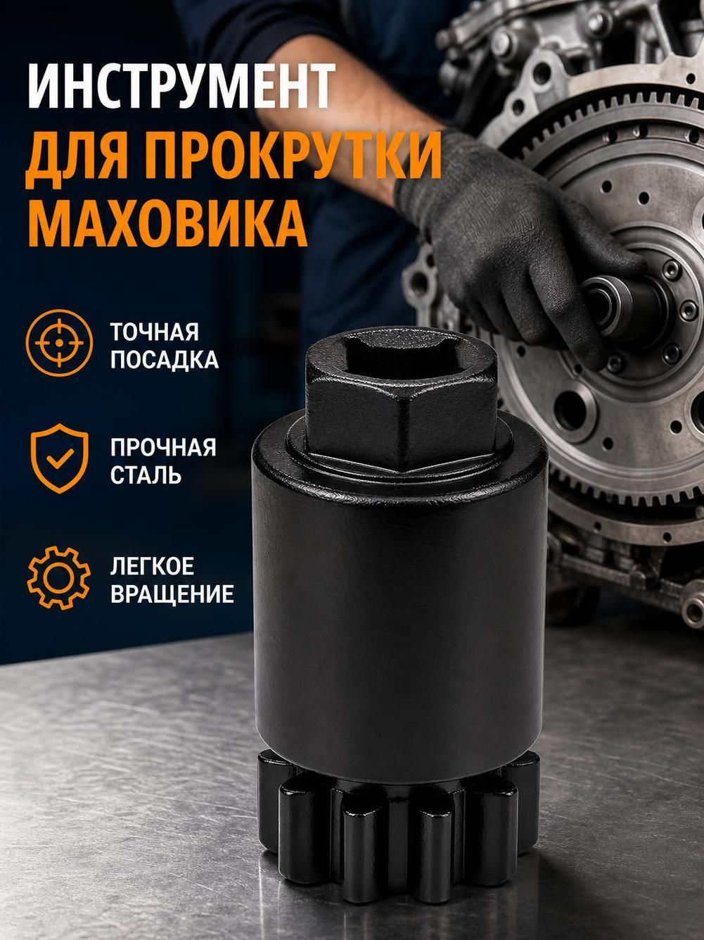 Альтернатива инструменту для блокировки маховика, совместимая с Volvo D11 D13 D16
