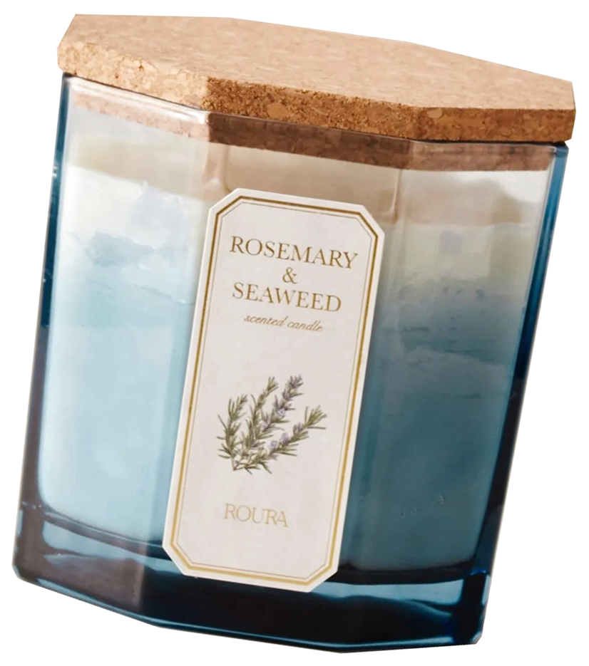 Ароматическая свеча для дома Рура Розмарин и Морские Водоросли / Roura Rosemary and Seaweed 510 гр
