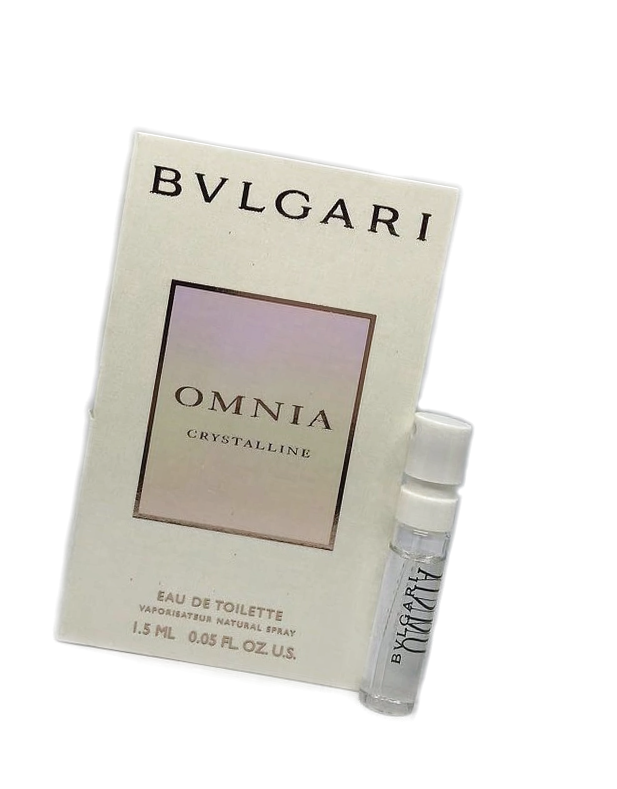 Женский пробник духов Bvlgari Omnia Crystalline 1.5 мл - Булгари Омниа Кристалин миниатюра туалетной воды