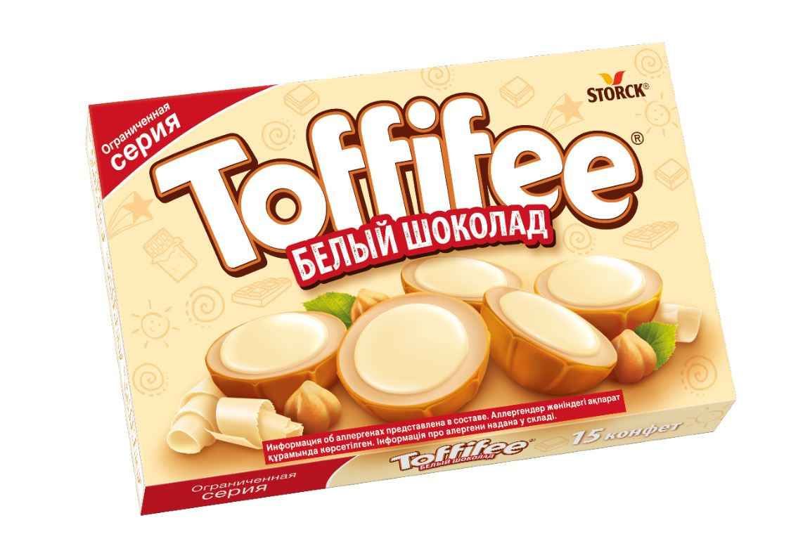 Toffifee Тофифи Конфеты Белый шоколад 125 г