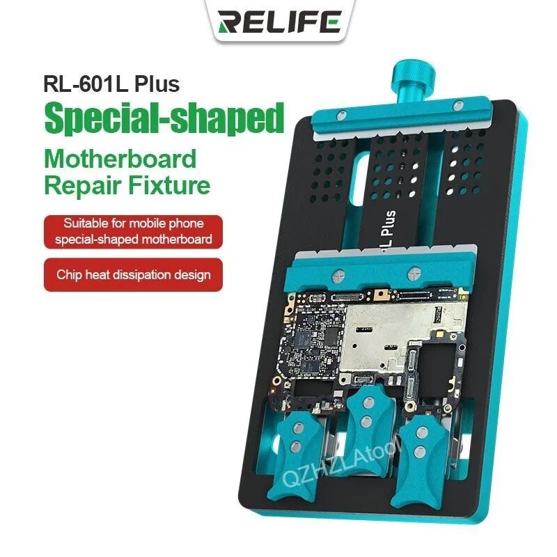 Приспособление для ремонта материнских плат RELIFE RL-601L Plus для пайки материнских плат, удаления клея с микросхем и т. д.