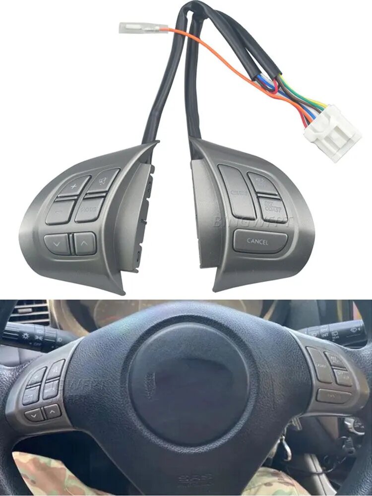 Вставка мультируля арт. Кнопка для Subaru Forester 2008 2009 2010