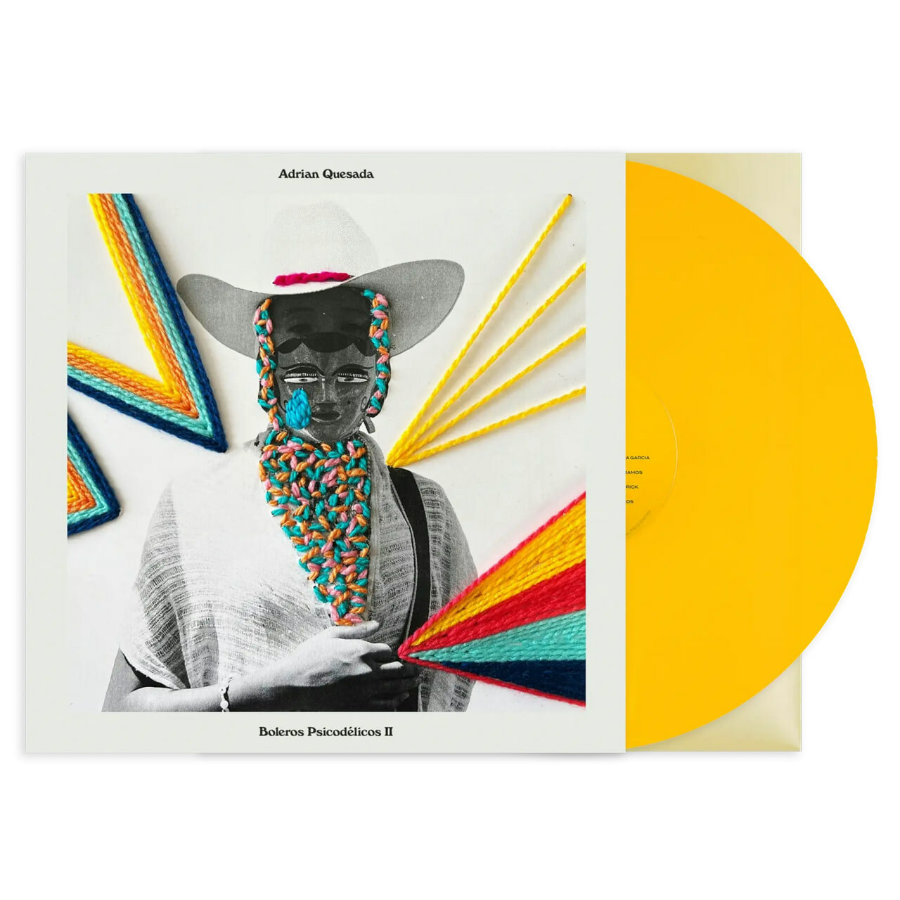 Adrian Quesada - Boleros Psicodelicos II - Yellow LP - новая виниловая пластинка