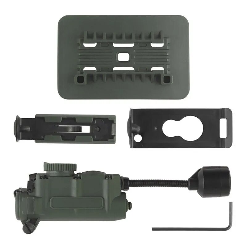 Тактический фонарь на шлем Streamlight Sidewinder Stalk с ИК-маяком, многоцветный
