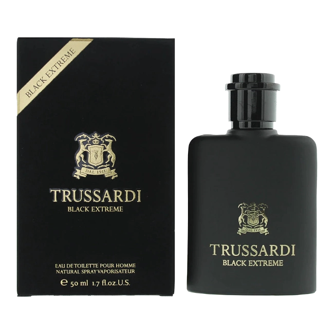 Труссарди Блэк Экстрим духи для мужчин 50 мл / Trussardi Black Extreme