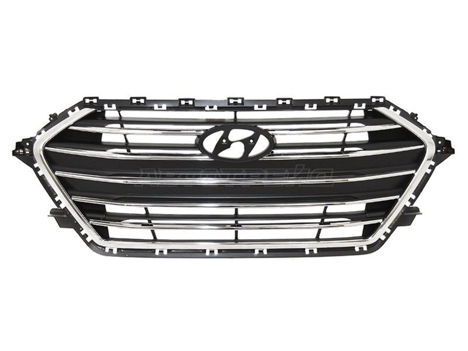 Решетка радиатора Hyundai Elantra 15-19