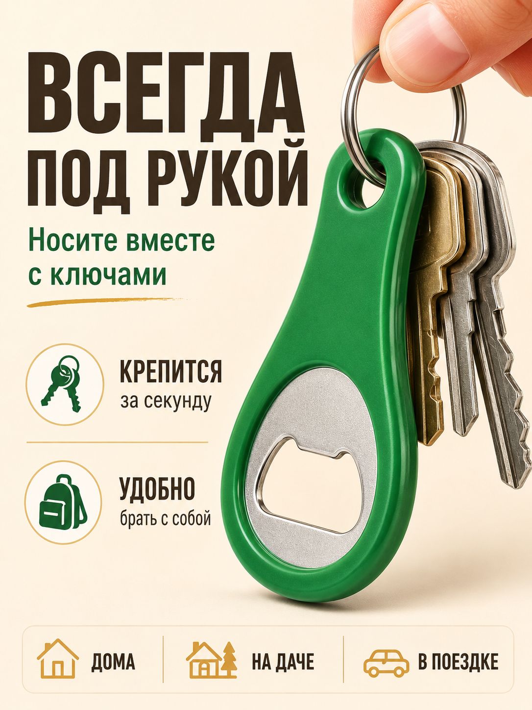 Открывашка для бутылок — фото 1