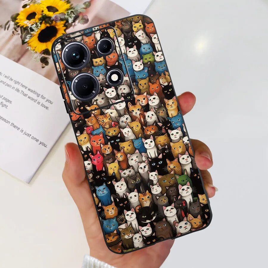Чехол для Infinix Note 30 X6833B Cool DragonTPU, мягкий силиконовый 794, For Infinix Note 30