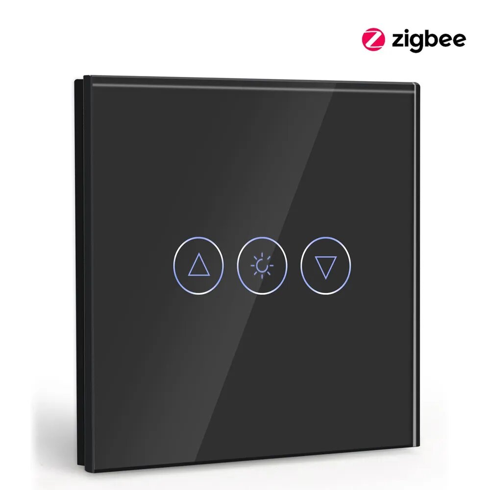 Переключатель диммер сенсорной регулировки яркости света с Алисой, Zigbee