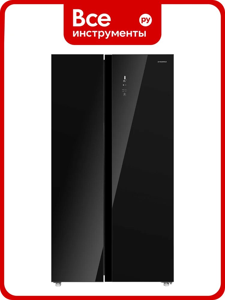 Холодильник с инвертором MAUNFELD MFF177NFB Slim Inverter