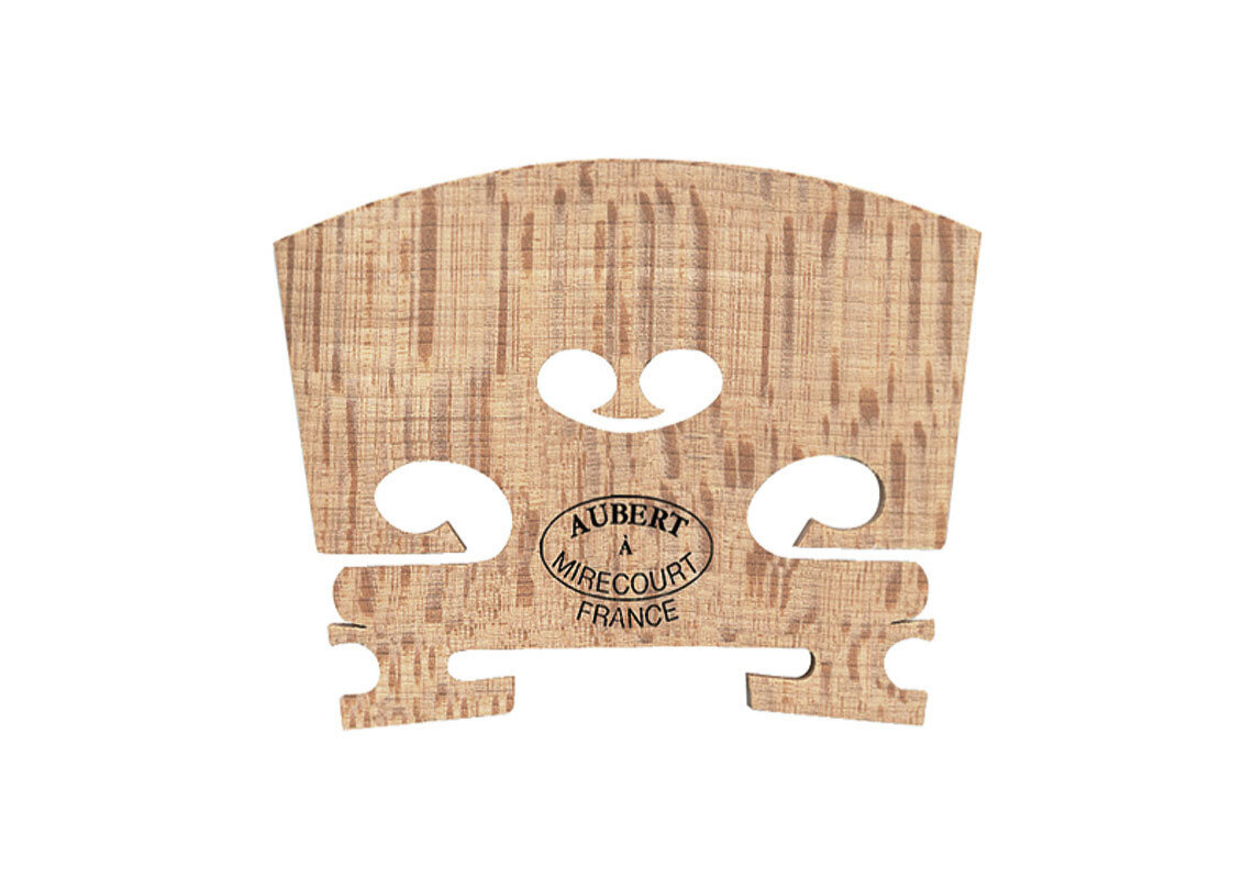 Подставка для струн скрипки 1/4 Quality 5 "Etude" standard Aubert V1TB5 заготовка из клёна