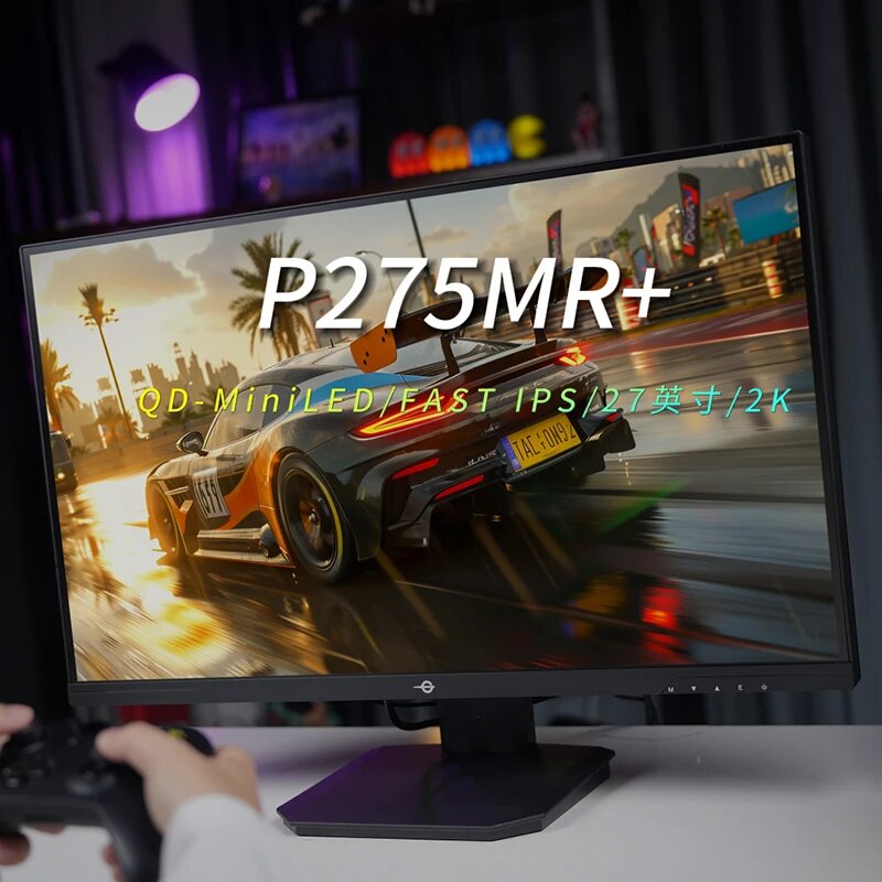 Титан ARMY 27-дюймовый монитор для игр 2K MiniLED Quantum 180Hz/200Hz DC Dimming HDR1000 FastIPS 1ms P275MR/P275MR+
