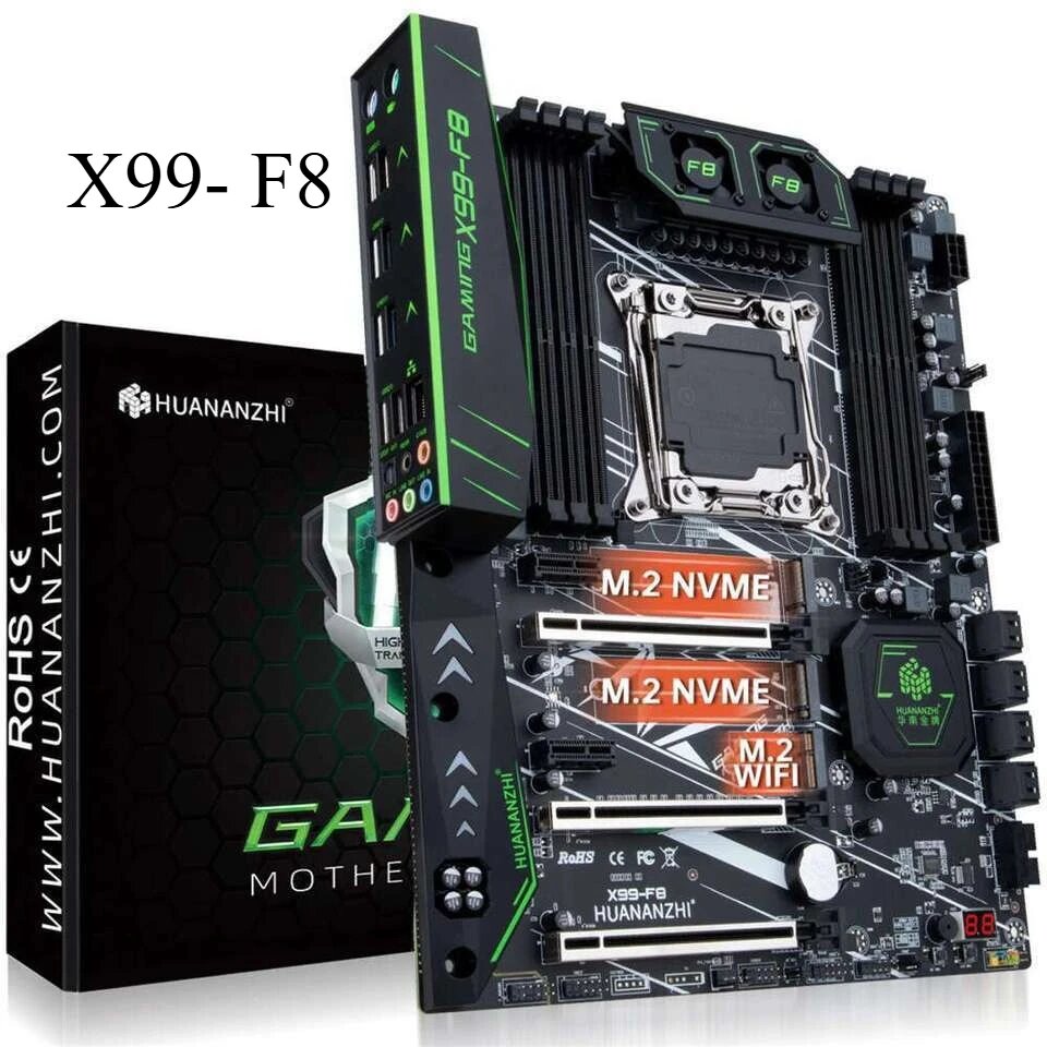 Huananzhi X99 - F8 Главная CPU Игровой Набор Настольный Компьютер Новая Материнская Плата