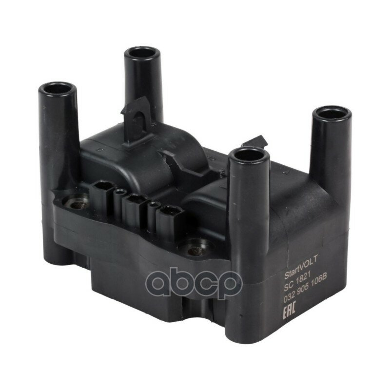 Катушка зажигания для а/м VAG Golf IV (97-)/Octavia (96-) (без коммут.) (3PIN) (SC 1821) STARTVOLT арт. sc-1821