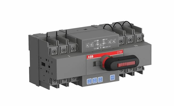 Рубильник реверсивный ABB OTM125F3C21D400C до 125А 3-поллюсной с АВР 21D